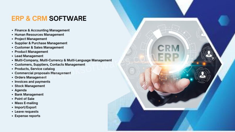 ERP and CRM Software In Pakistan - Nizi Solutions
